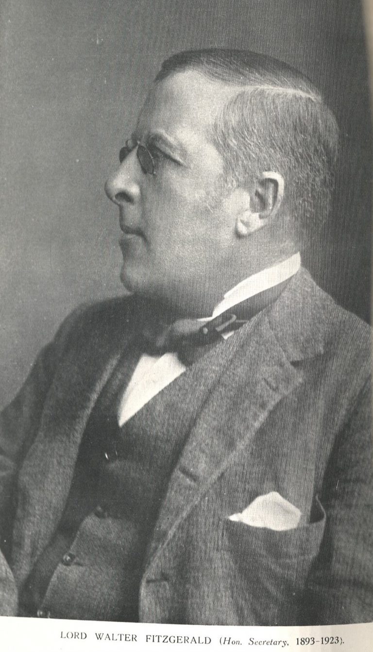 Obituary of Lord Walter Fitzgerald – Kildare eHistory Journal